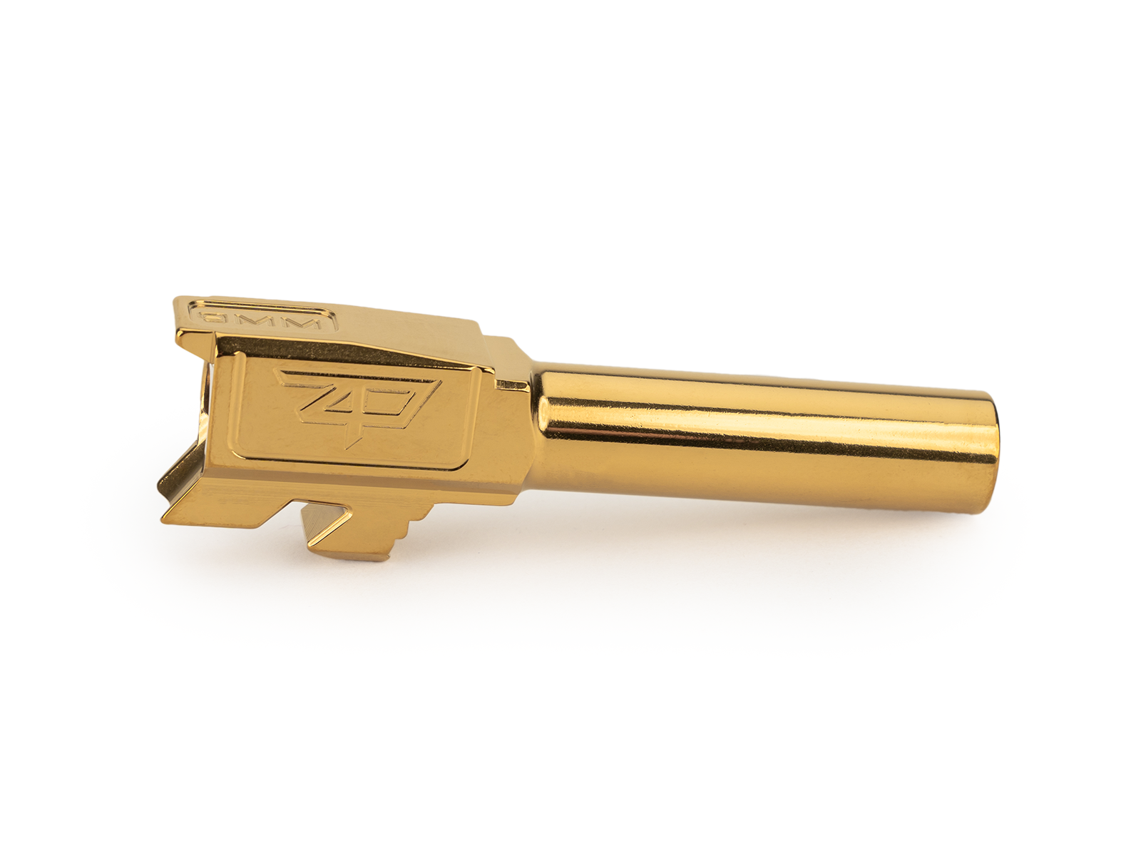 Barrel - G43 / G43X - Flush and Crown - TiN (Gold) | Zaffiri