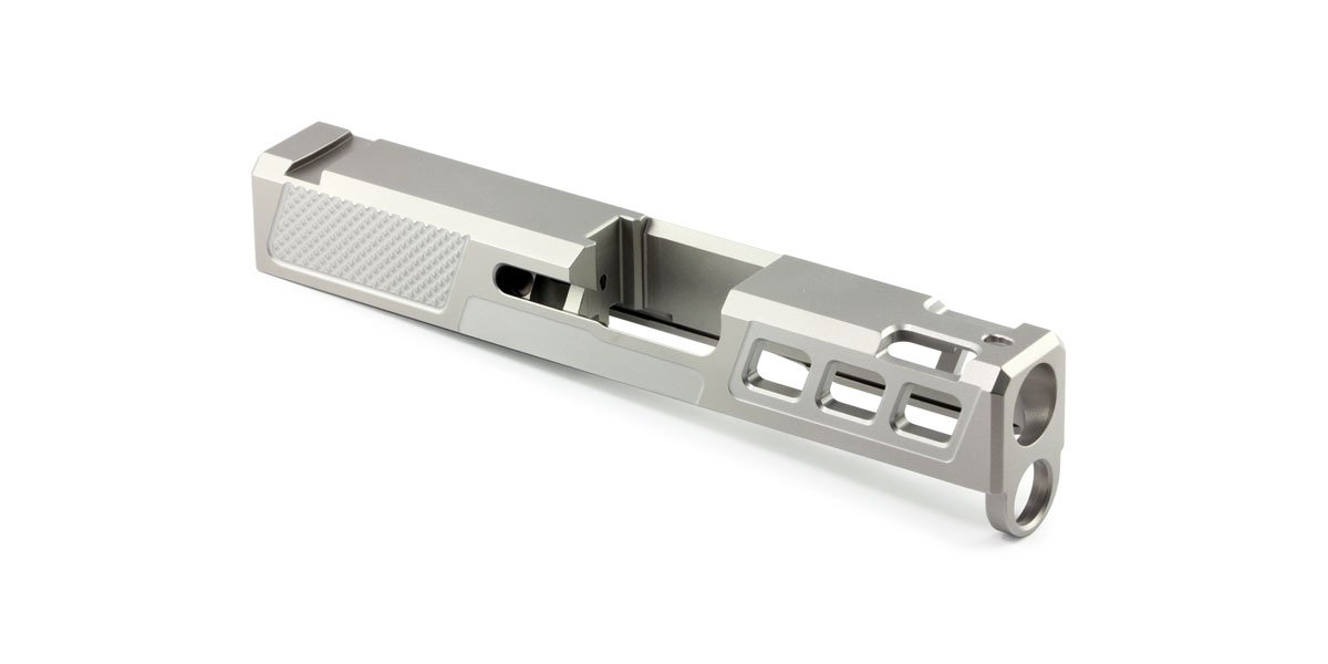 ZPS.P Custom Ported Slide for Glock 43 / 43x - Zaffiri Precision
