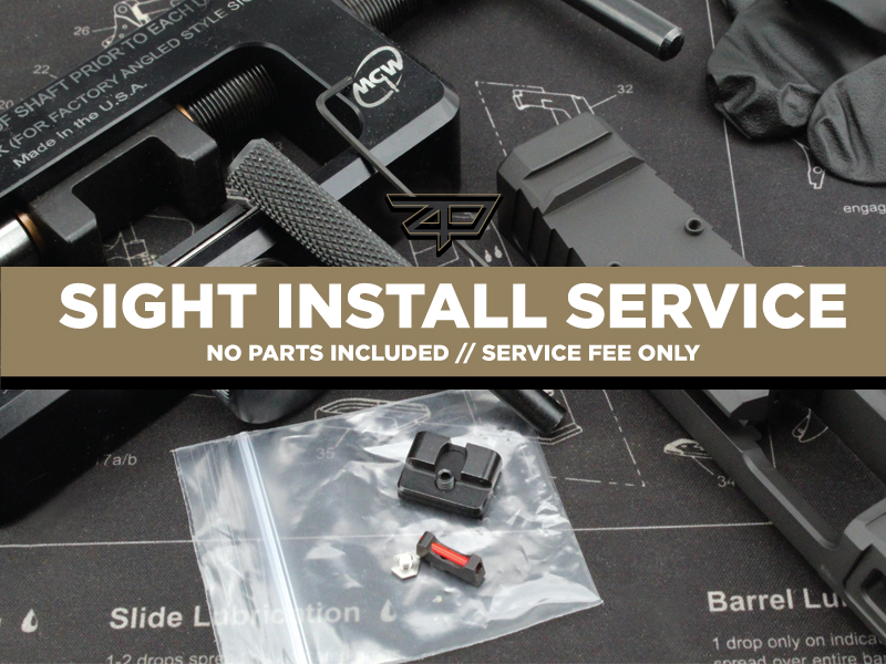 Sight Installation Service - Zaffiri Precision