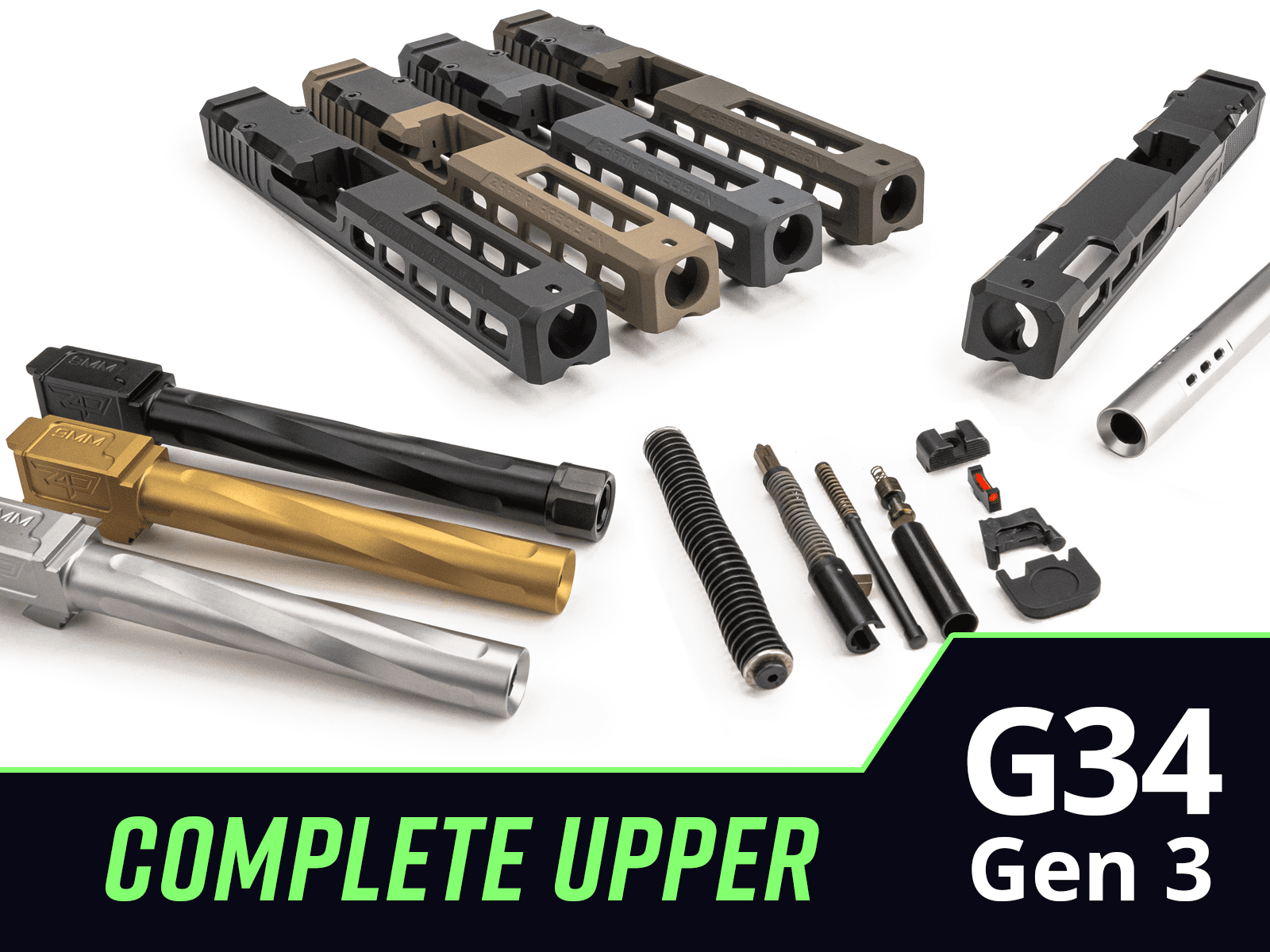 Premium Complete Glock Uppers | Zaffiri Precision
