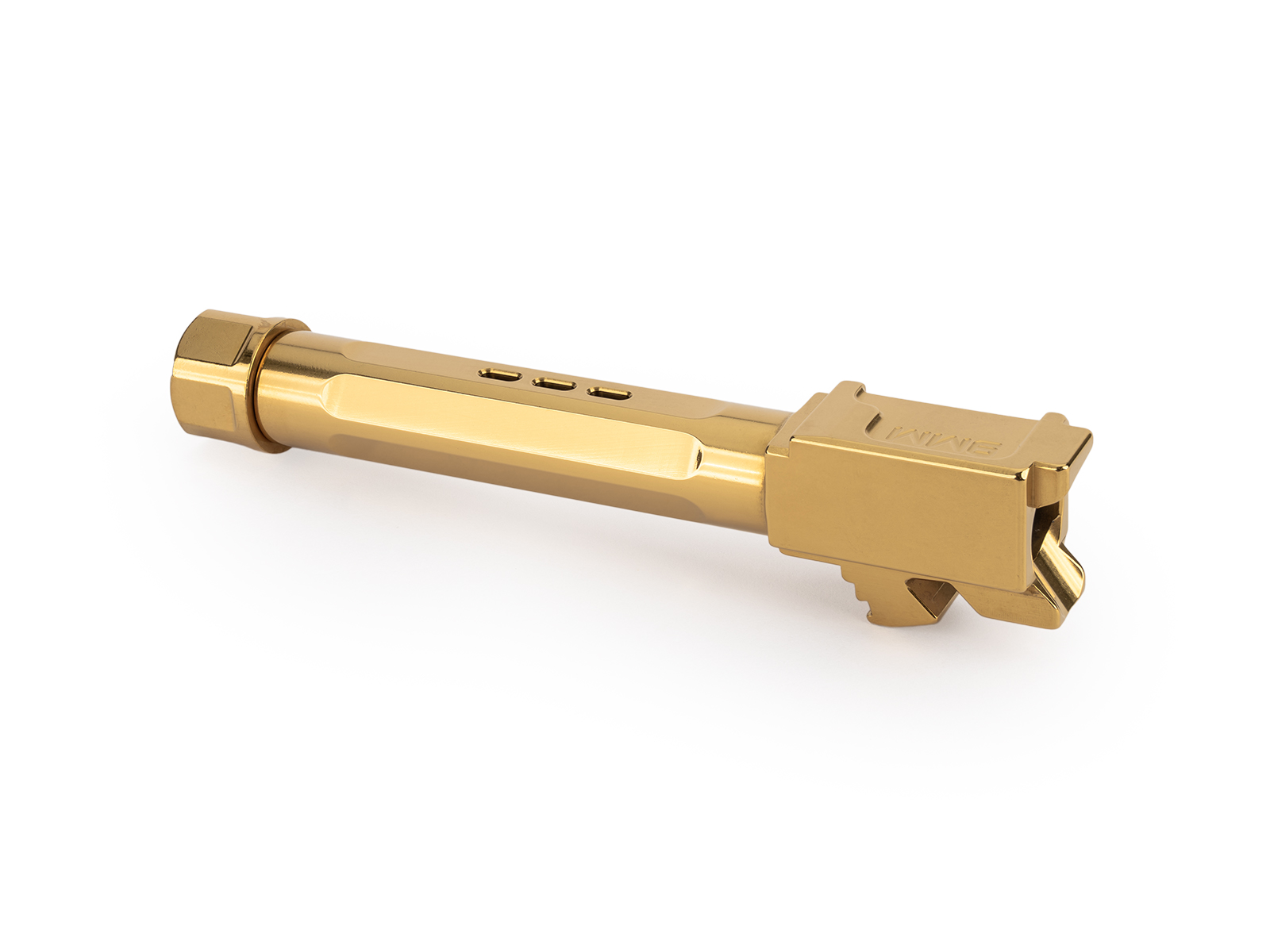 G19 Barrel - TOP Ported and Threaded - Gold