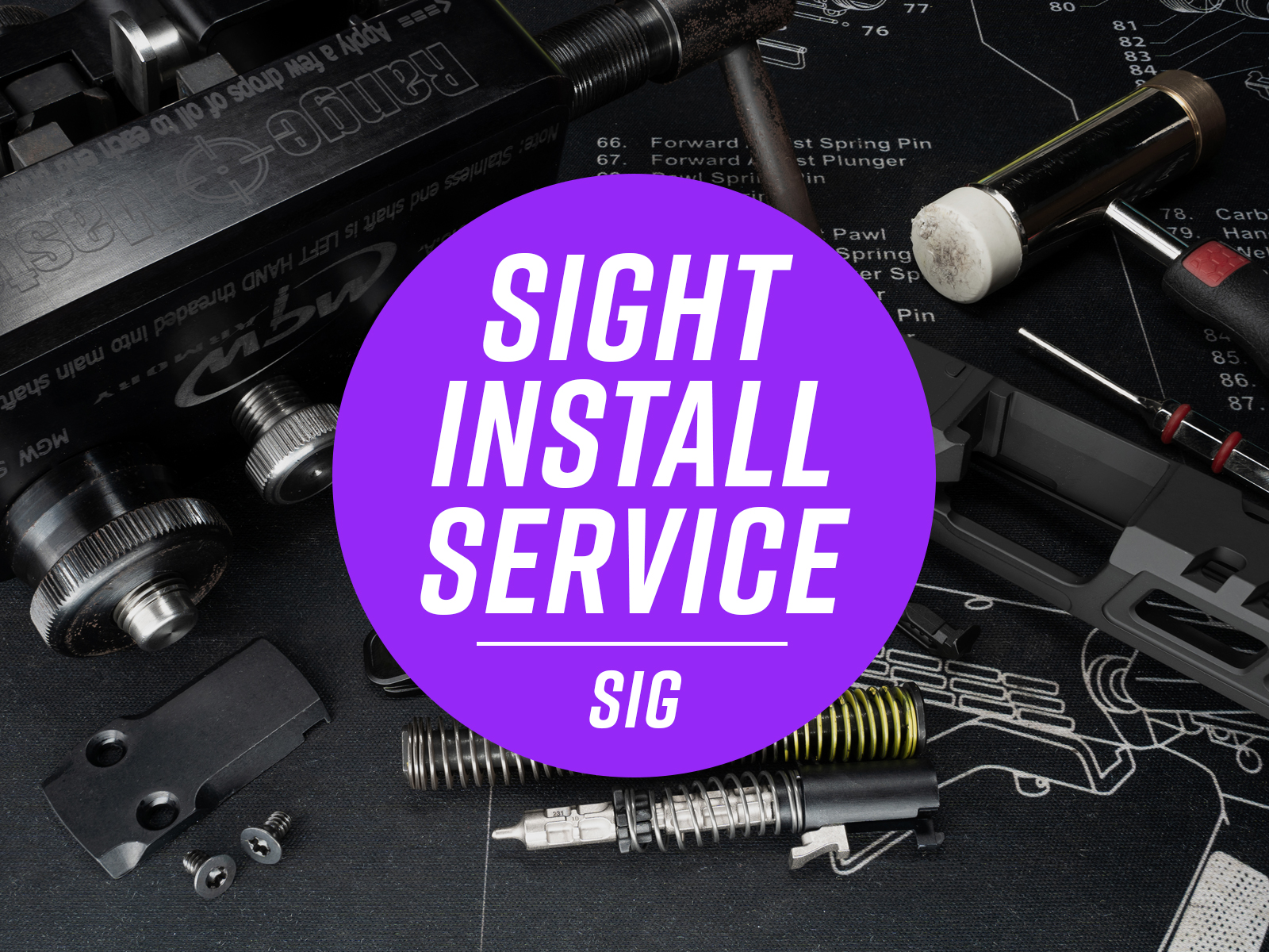 SIG - Sight Installation Service - Zaffiri Precision