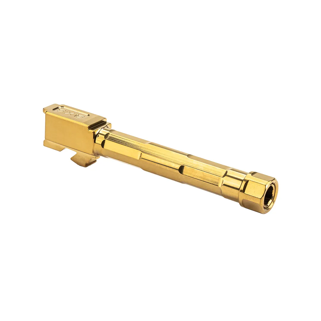 FMS BARREL Threaded for Glock 19 - Gold - Zaffiri Precision
