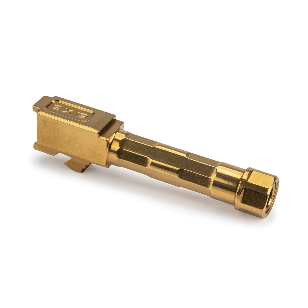 FMS BARREL Threaded for Glock 26 - Gold - Zaffiri Precision