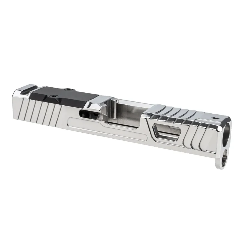 FMS-26 SLIDE for Glock 26 - Polished Stainless - Zaffiri Precision