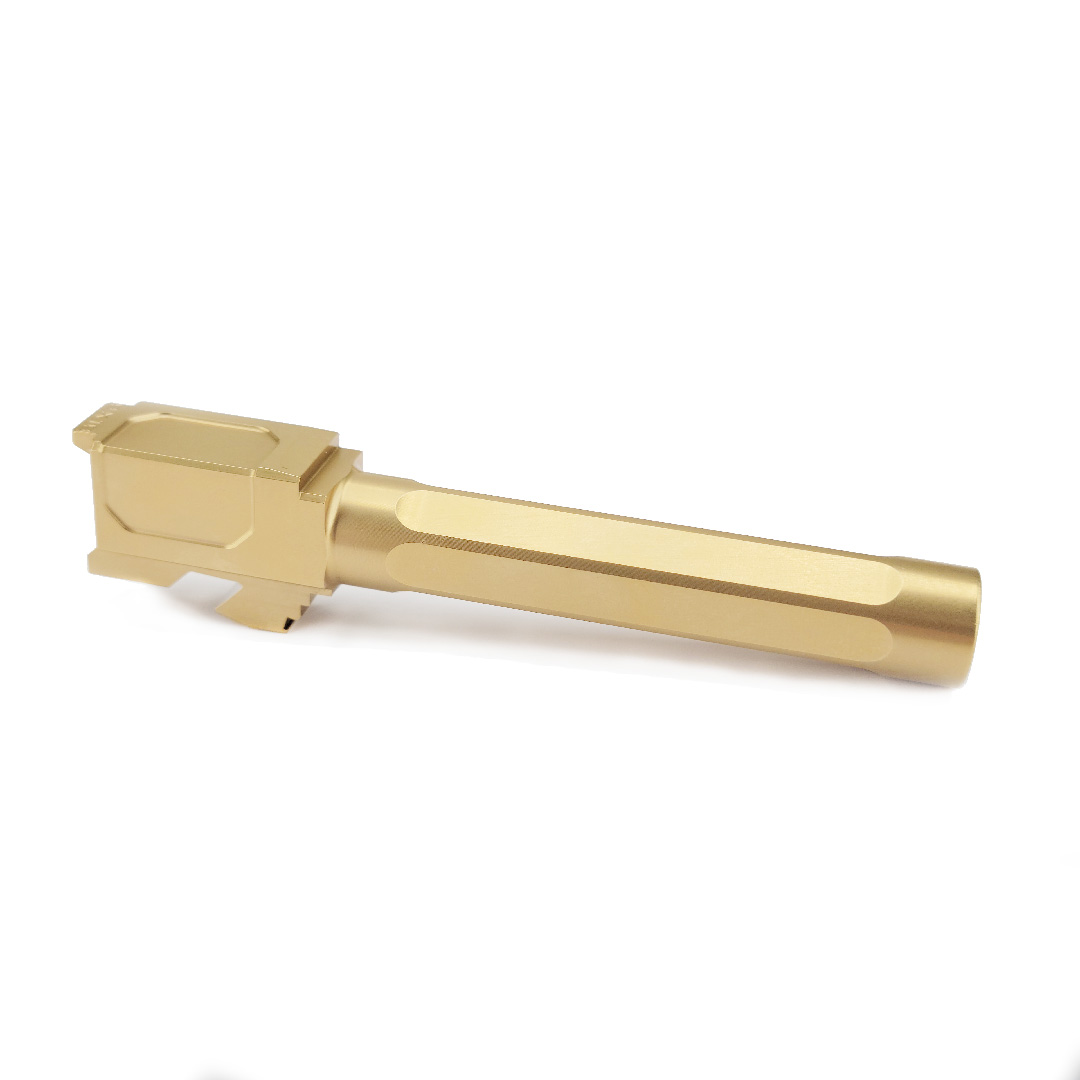 BARREL for Glock 17 - Gold (TiN) - Zaffiri Precision