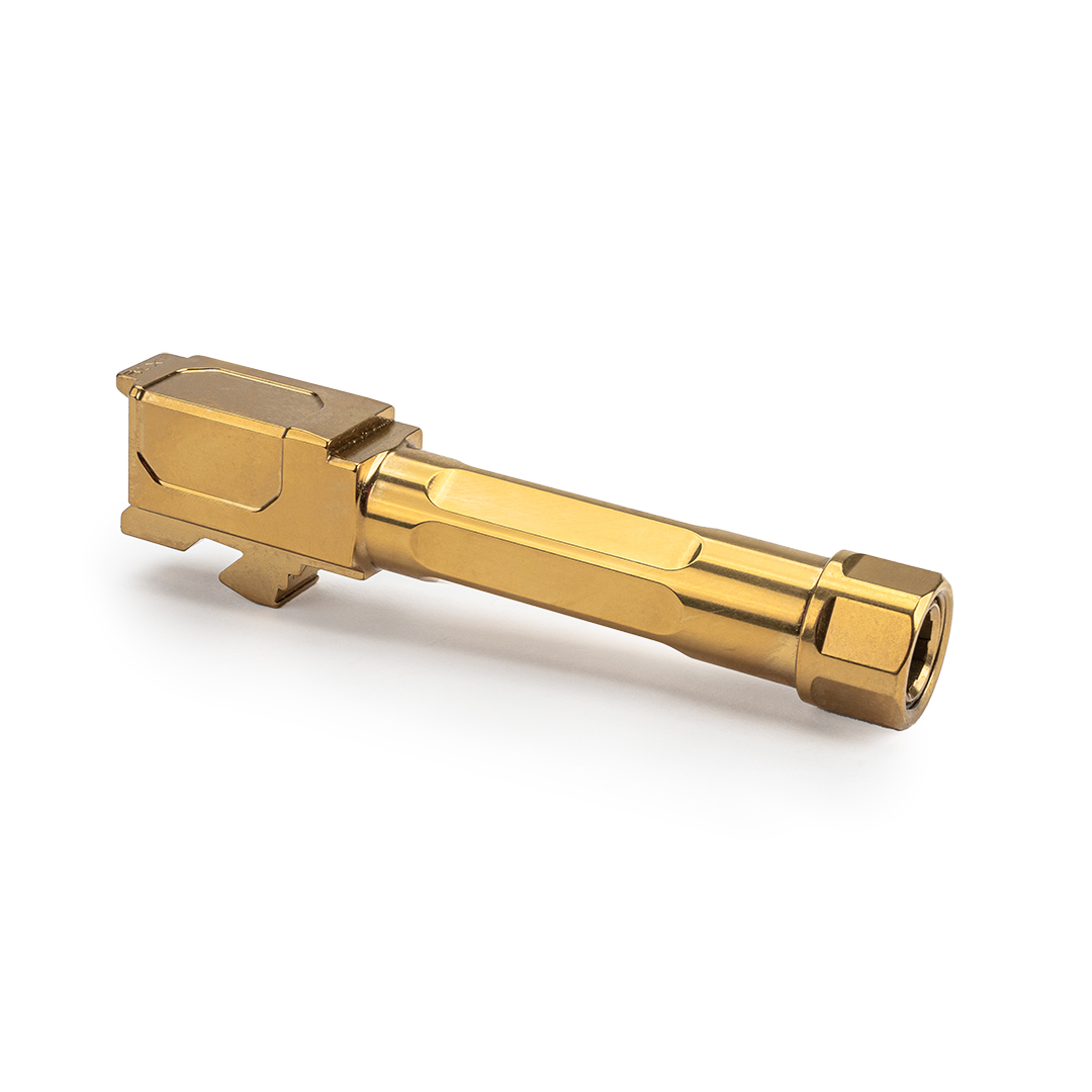 THREADED BARREL for Glock 26 - Gold - Zaffiri Precision