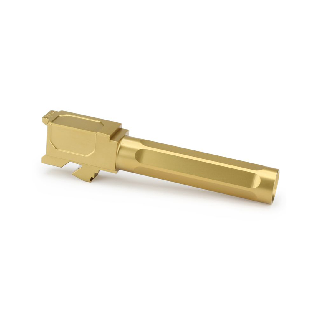 BARREL for Glock 19 - Gold (TiN) - Zaffiri Precision