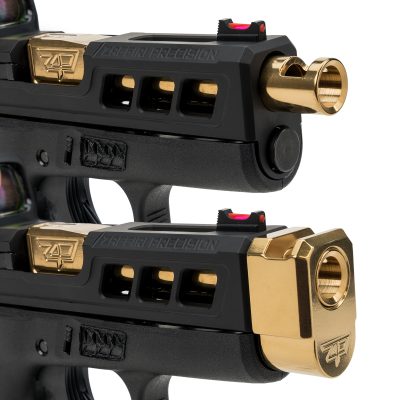 ZP Threadless Compensator for Glock 43/43X - Black Nitride - Zaffiri ...