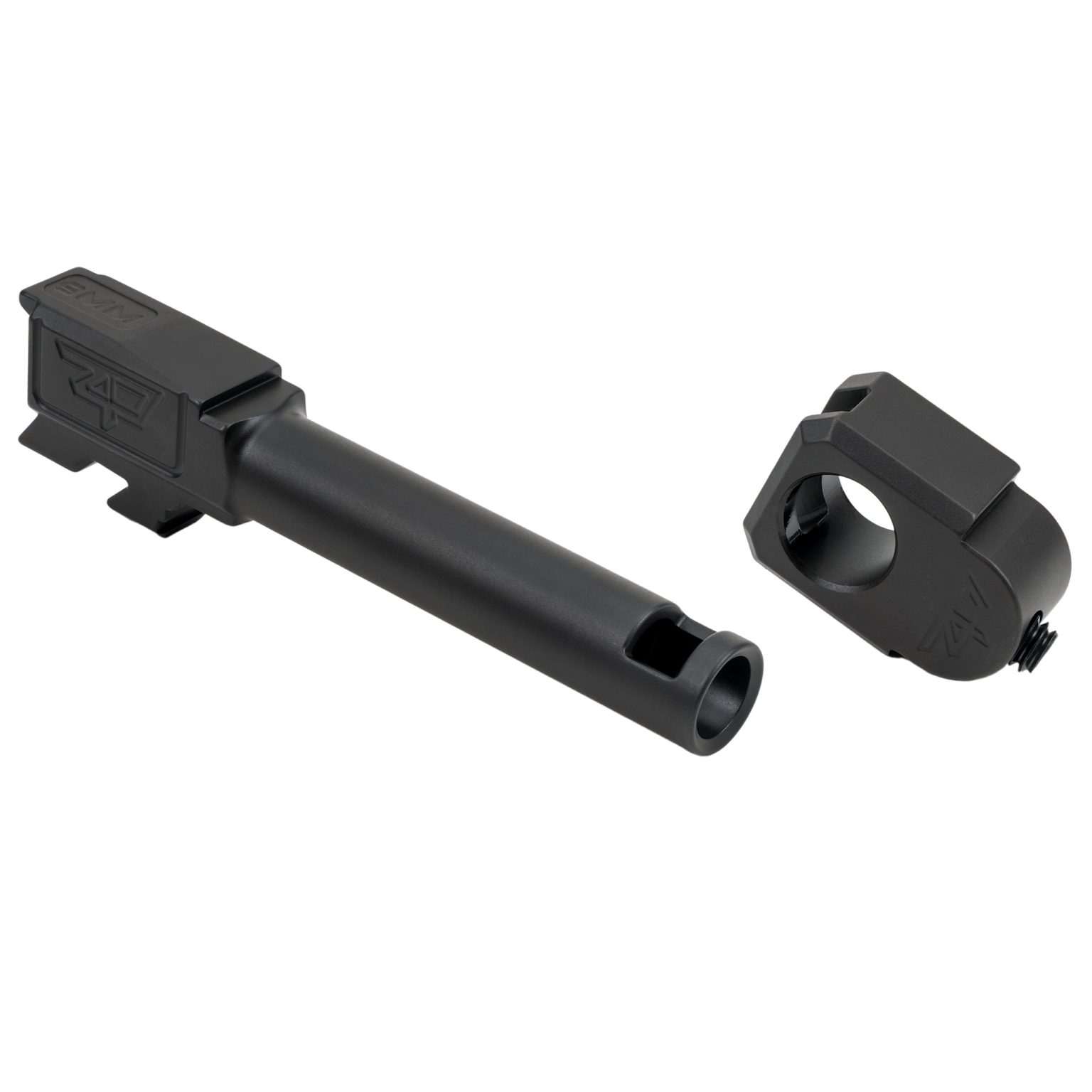 ZP Threadless Compensator for Glock 43/43X - Black Nitride - Zaffiri Precision